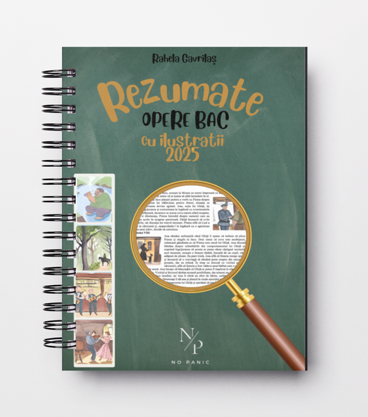 Rezumate opere BAC cu ilustrații - 2025 – No Panic