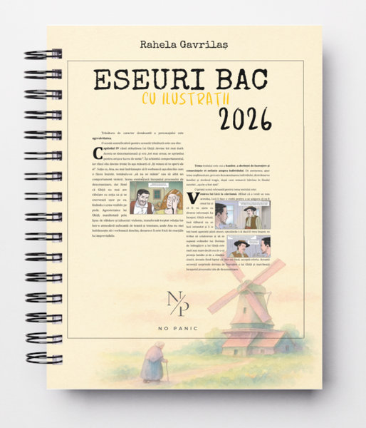 Eseuri BAC cu ilustrații - 2026 – No Panic