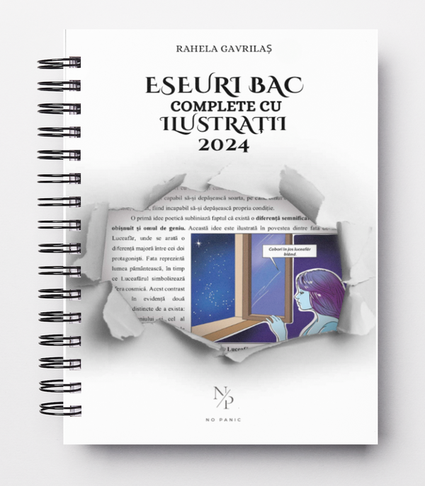 Eseuri BAC complete cu ilustrații - 2024 (Varianta actualizată a cărți ...